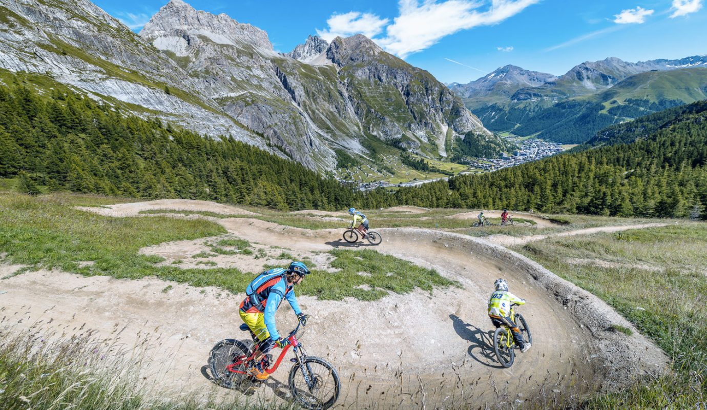 Piste de descente VTT verte « Popeye » à Val d’Isère : nouvelles photos ...