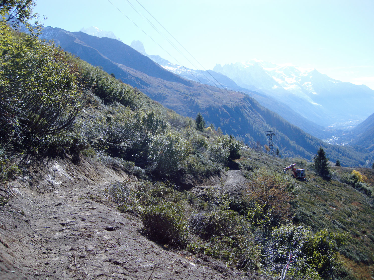 Réalisation de parcours au Chamonix Bike Park | Chamonix, France ...